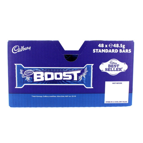 Cadbury Boost Bar - 48 x 48.5g | British Corner Store