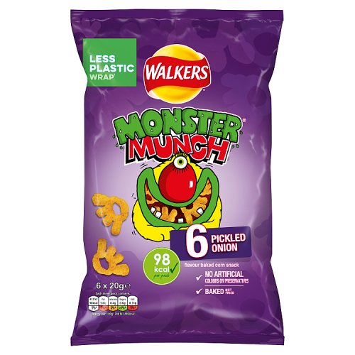 Monster Munch Pickled Onion 6 Pack | British Corner Store