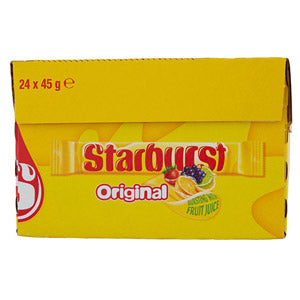 Starburst Original Stick Pack - 24 x 45g | British Corner Store